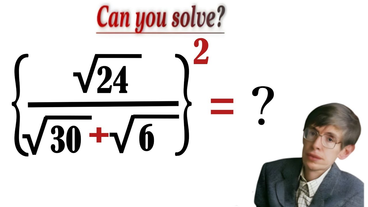 Olympiad Math | Nice MATH Trick Question - YouTube