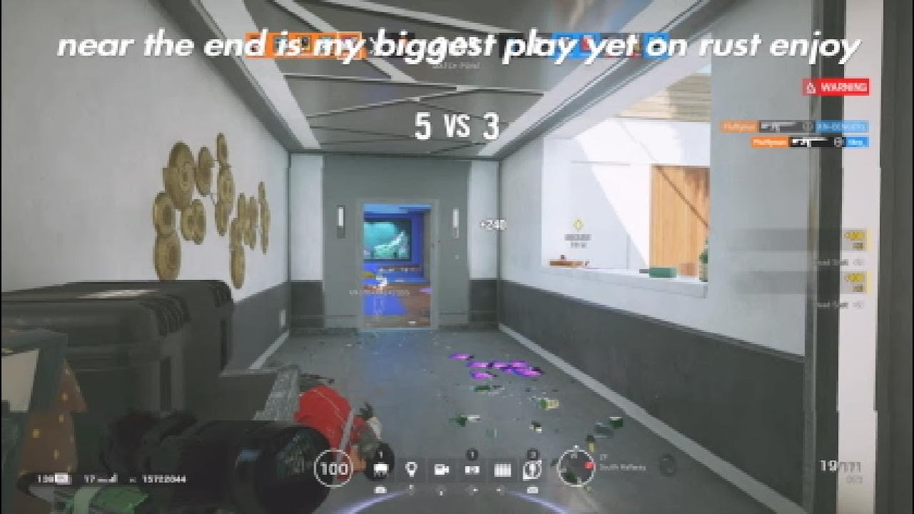 R6 and rust kills and rust Clutchs - YouTube