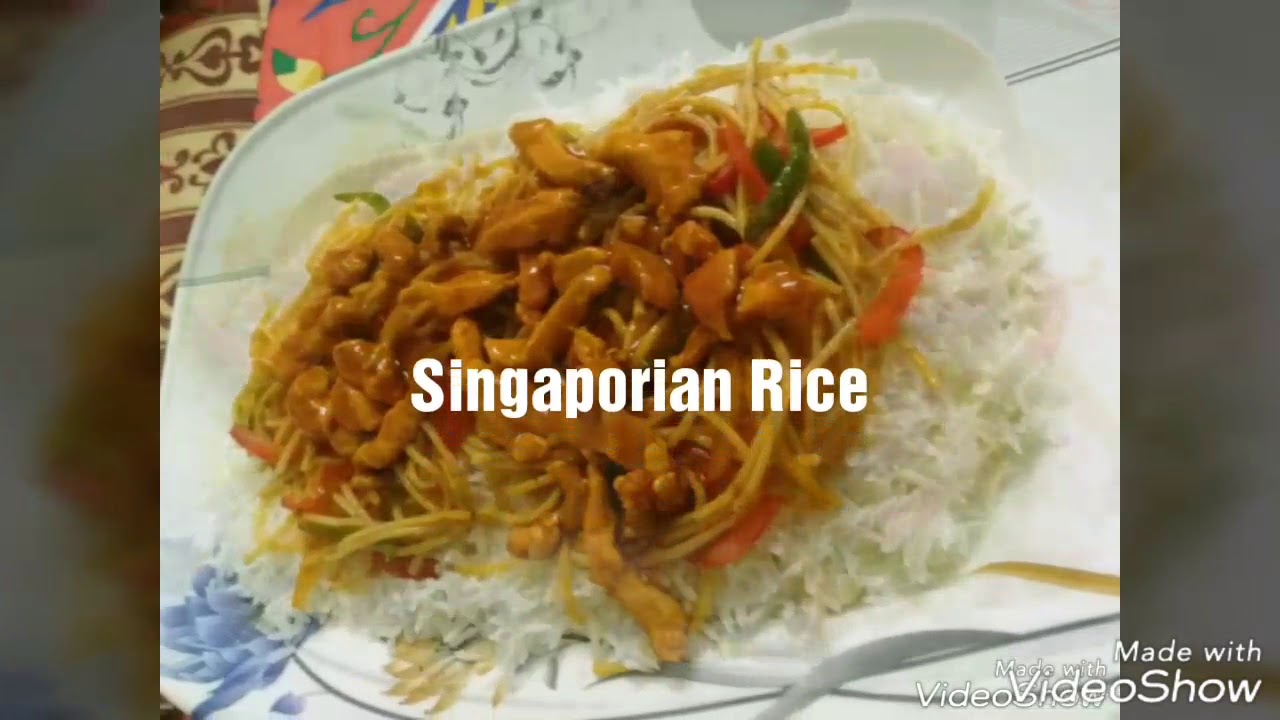 Singaporian Rice...how to make singaporian rice...chicken rice.. - YouTube