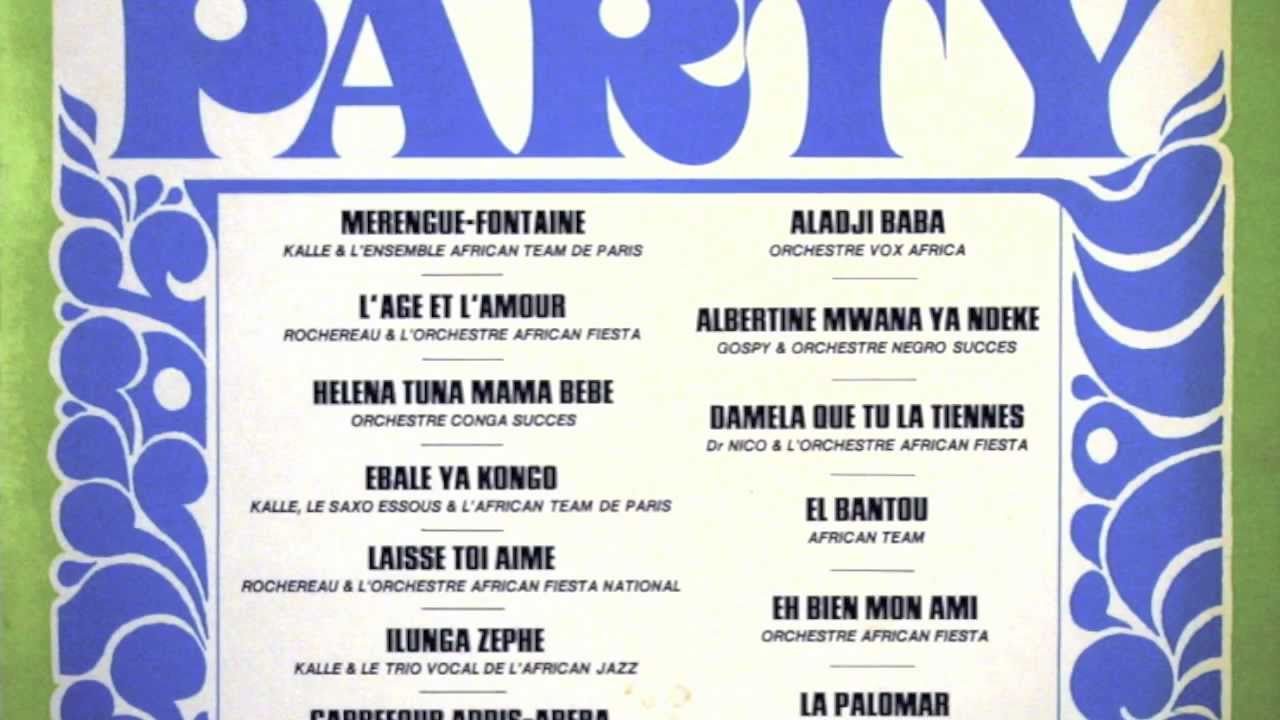 Orchestre Vox Africa - Aladji Baba ( Sam Mangwana, Papa Noel, Jeannot ...