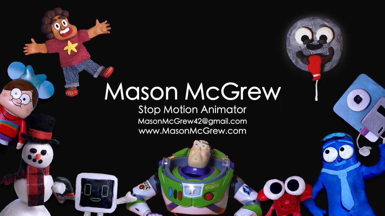 Mason McGrew | Stop Motion Animation Reel - YouTube