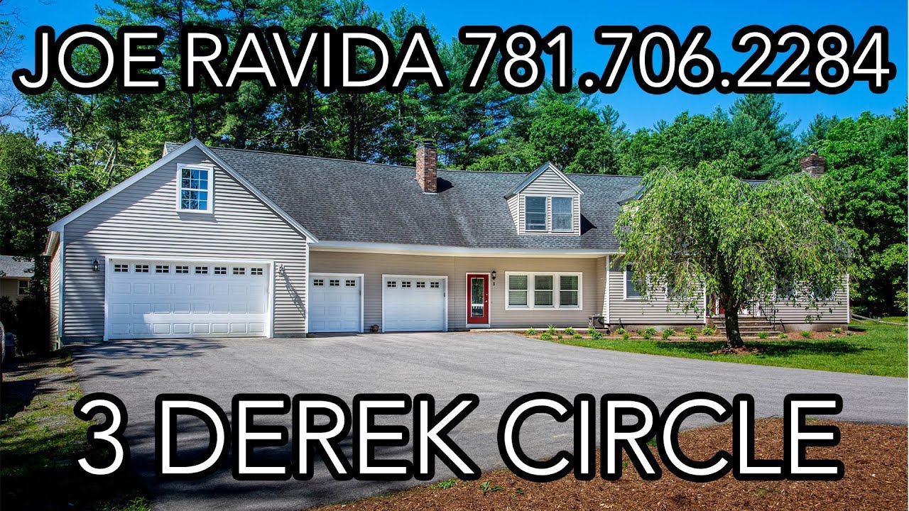3 DEREK CIRCLE : GEORGETOWN : JOE RAVIDA : (781)706-2284 - YouTube