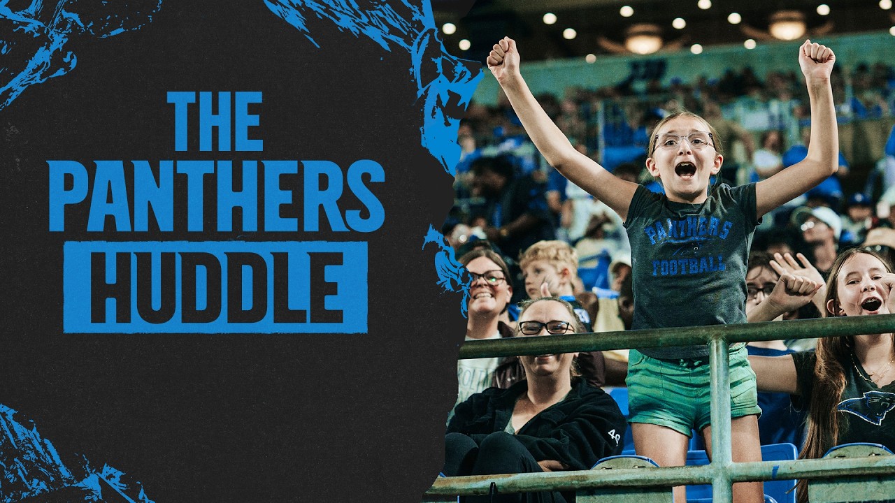 The Panthers Huddle: Home Sweet Home | Carolina Panthers - YouTube