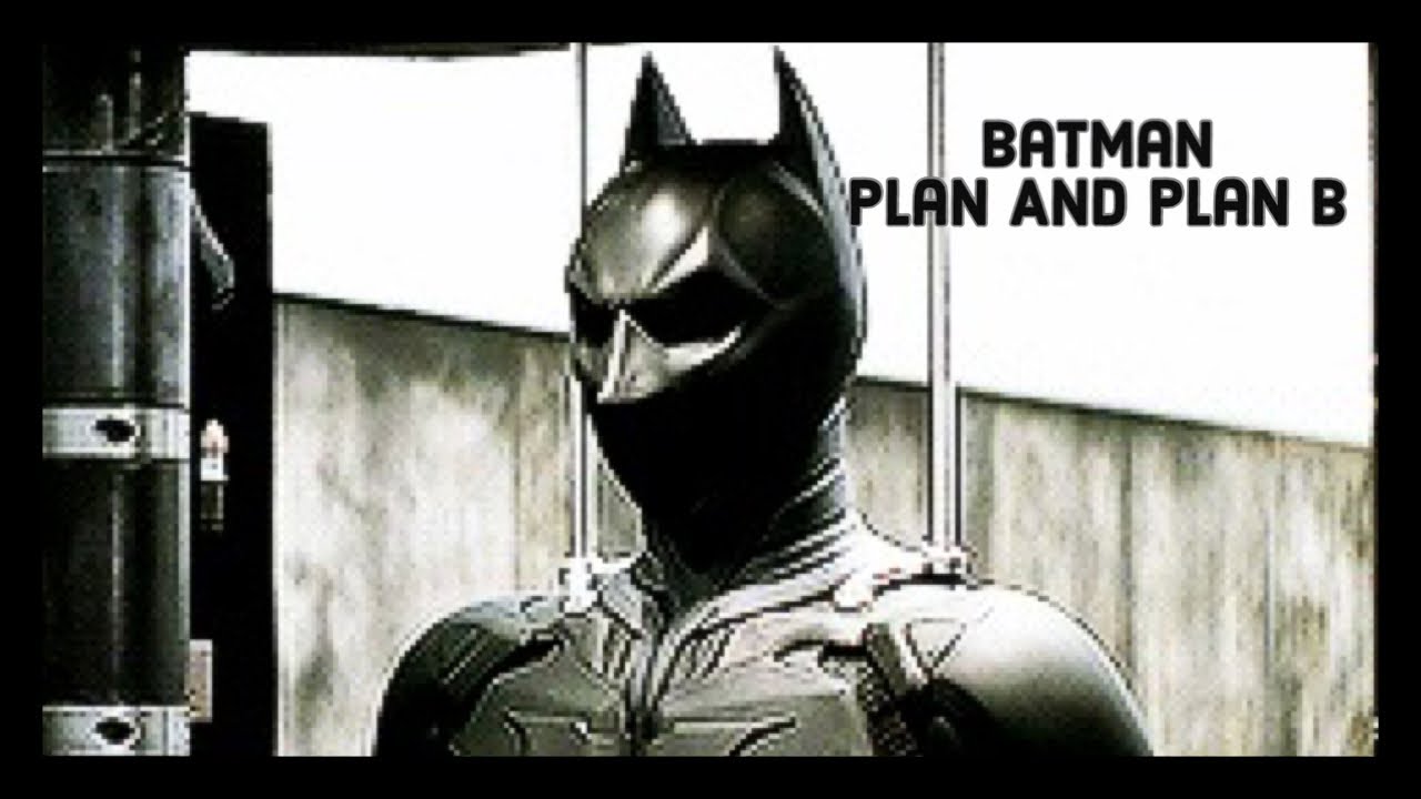 Batman Plan A and Plan B #batman #thedarkknight #planb #dccomics - YouTube