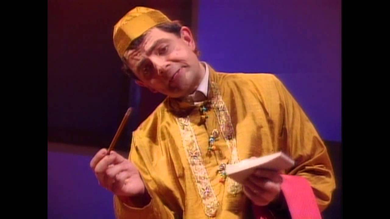 Rowan Atkinson Live Show DVD Edition - Guys After the Game - YouTube