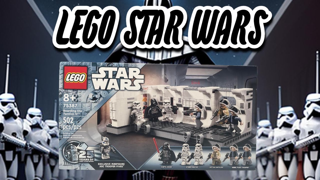 Build & Review: LEGO 75387 LEGO Star Wars Boarding the Tantive IV - YouTube