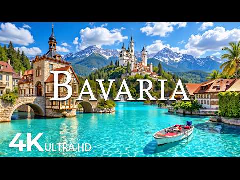 Bavaria 4K • Scenic Relaxation Film with Peaceful Relaxing Music and Nature Video Ultra HD