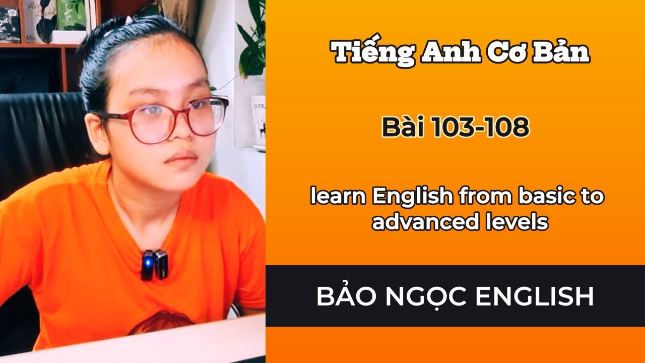 Basic English for Beginners (Lessons 103-108) | Learn English for Beginners [LIVE] - YouTube