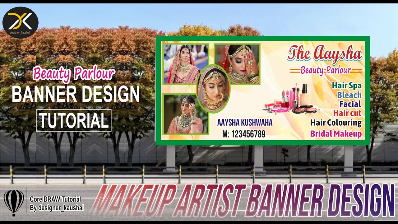 Makeup Artist Banner Design | Saubhaya Makeup