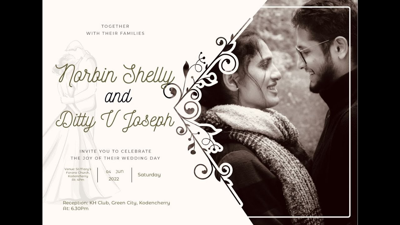 NORBIN SHELLY & DITTY V JOSEPH | WEDDING CEREMONY | - YouTube