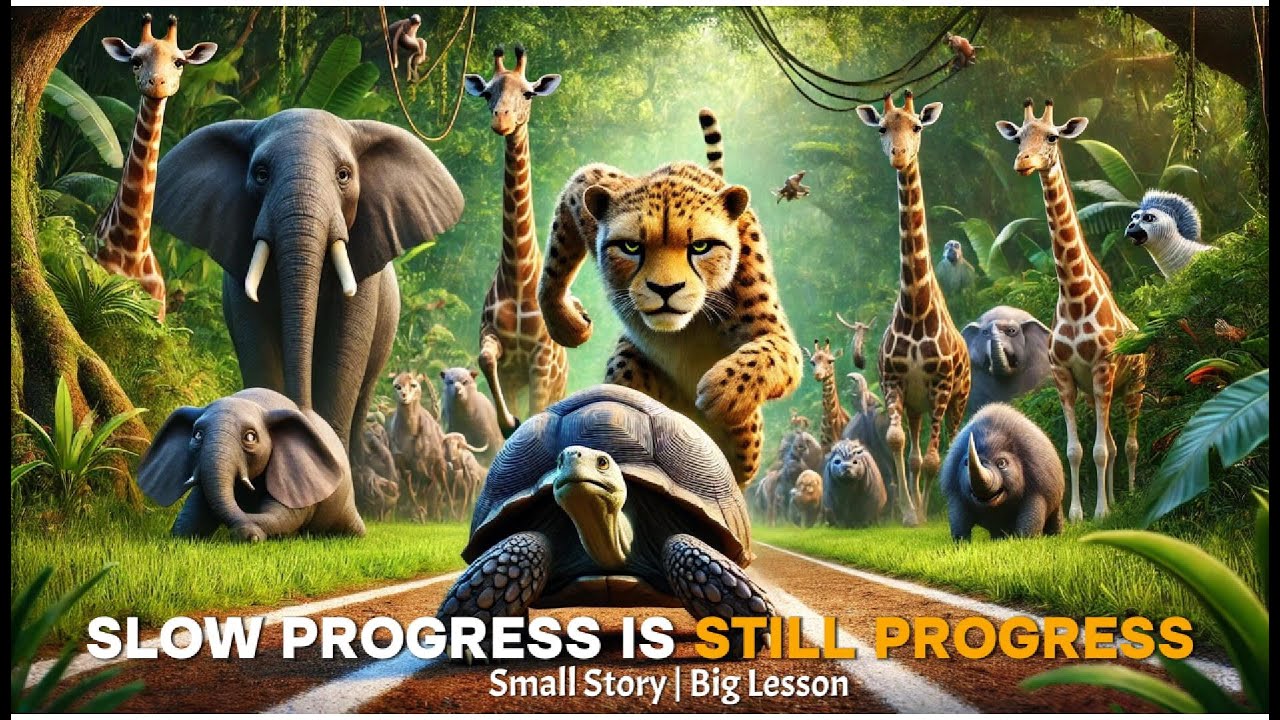 SLOW PROGRESS IS STILL PROGRESS || Story of Life You Must Watch # ...