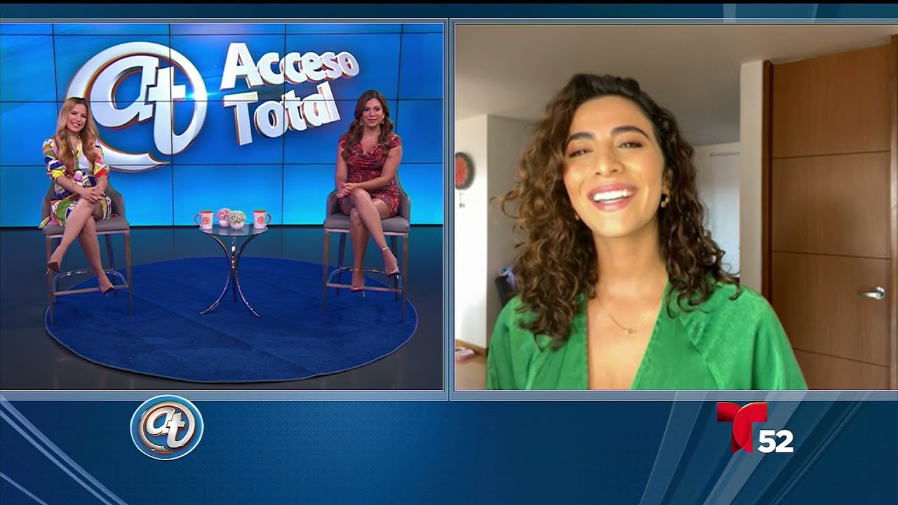 Laura Junco en Café con Aroma de Mujer | Acceso Total | Telemundo 52 ...