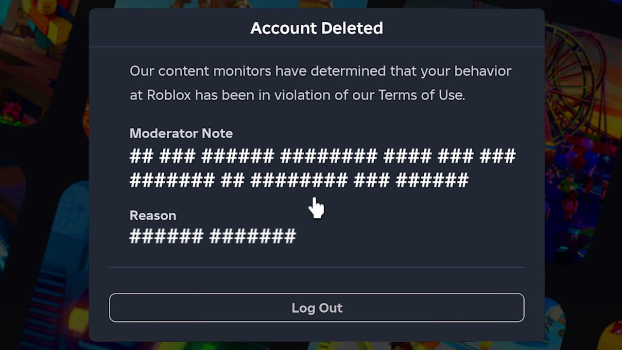 good job roblox moderation 💀👏 - YouTube