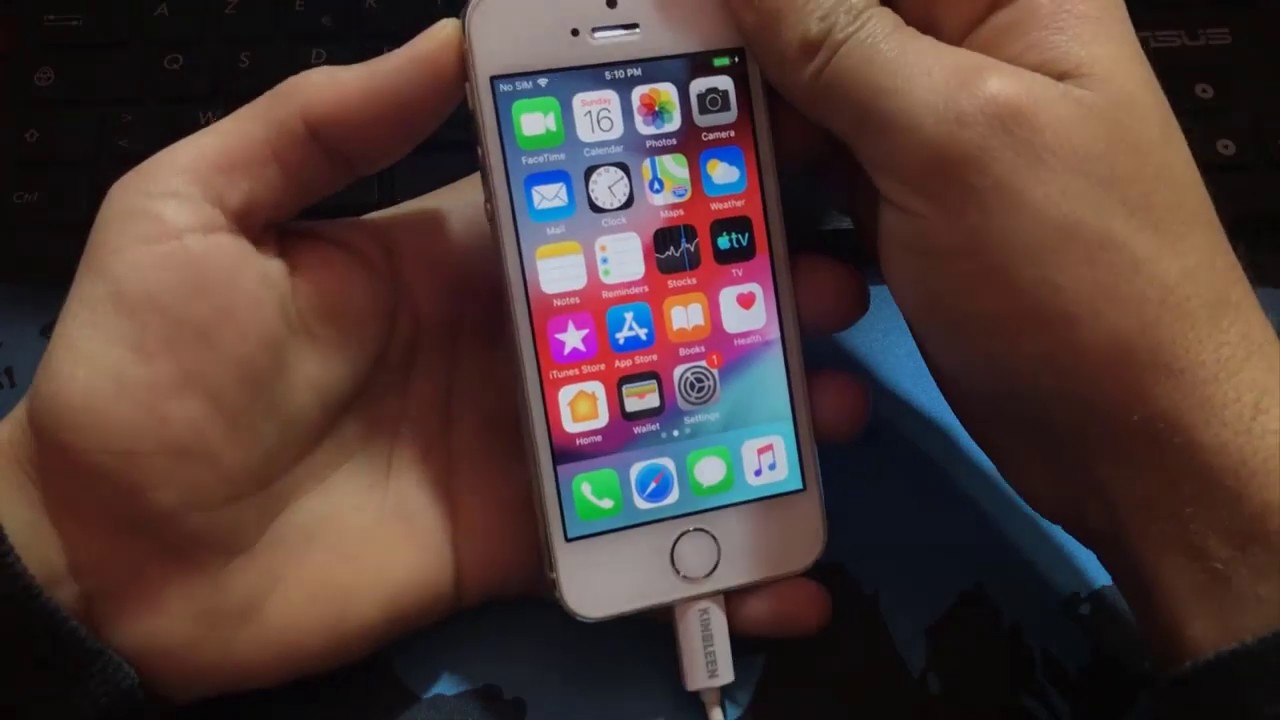 How To Flash Iphone 5S طريقة فلاش ايفون - YouTube
