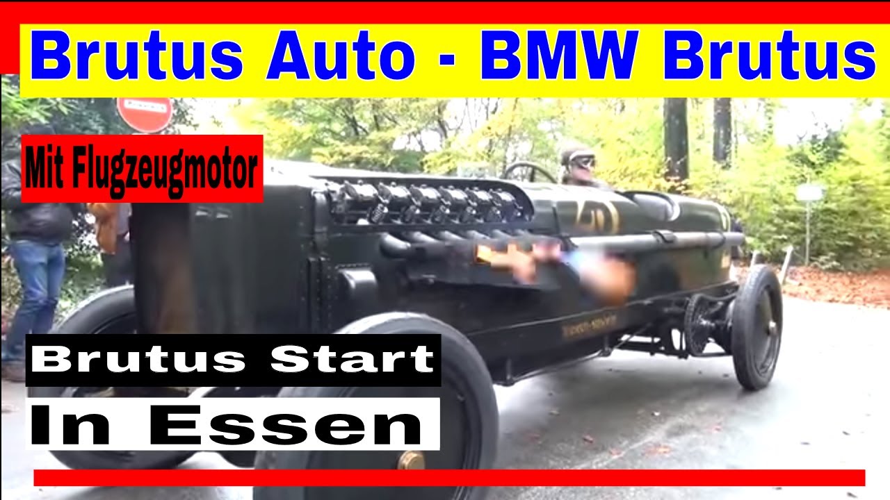 Brutus car - BMW Brutus with Brutus Bomber BMW engine - YouTube