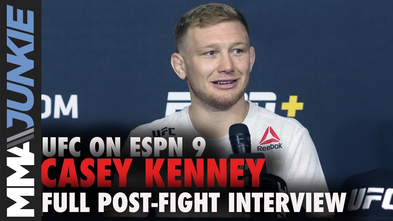 UFC on ESPN 9: Casey Kenney full post-fight interview - YouTube