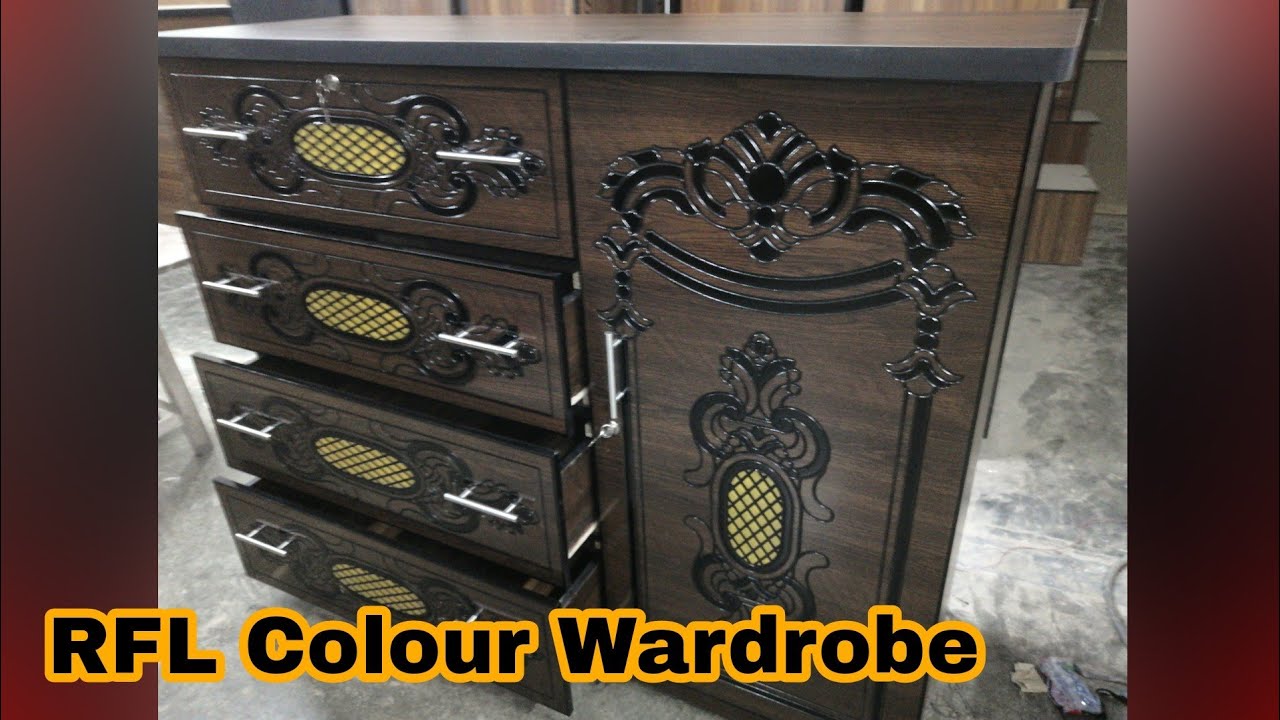 RFL Colour Golden Model Wardrobe Price | মেলামাইন বোর্ড ওয়ার্ডরোব ...