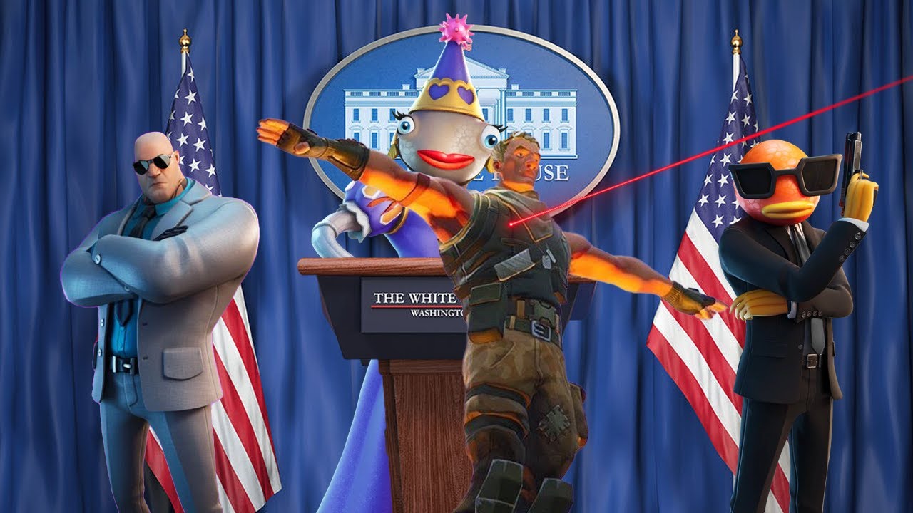 FORTNITE: Protect the President - YouTube