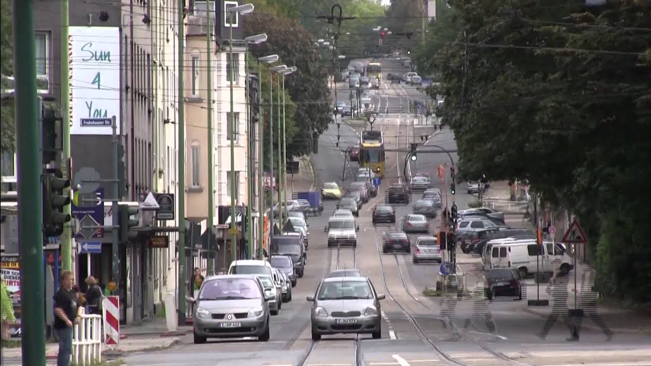 Zeitraffer Martin-Luther-Straße, Essen - YouTube