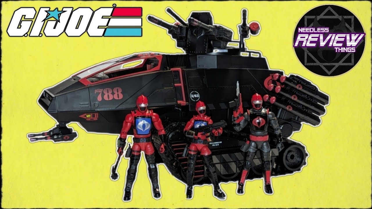 HasLab GI Joe Classified Series HISS Tank Needless Unboxing - YouTube