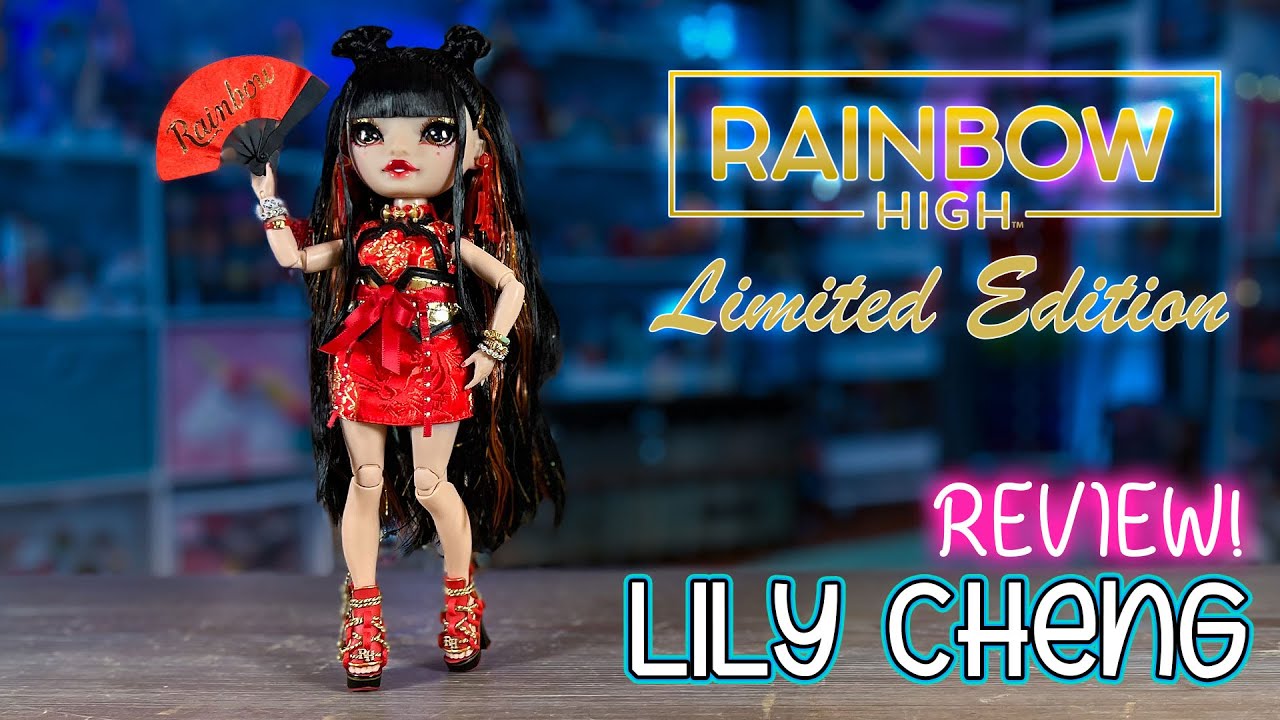 Rainbow High Limited Edition: Lily Cheng Collector Doll Review! - YouTube