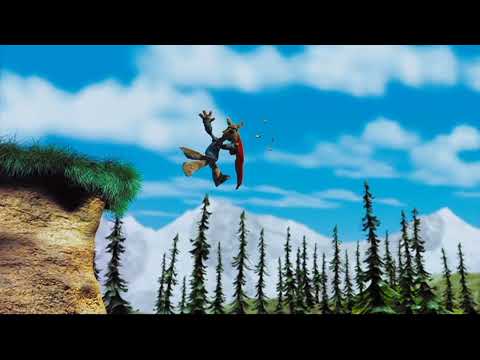 Wolf W. Wolf Falls with Goofy's Scream