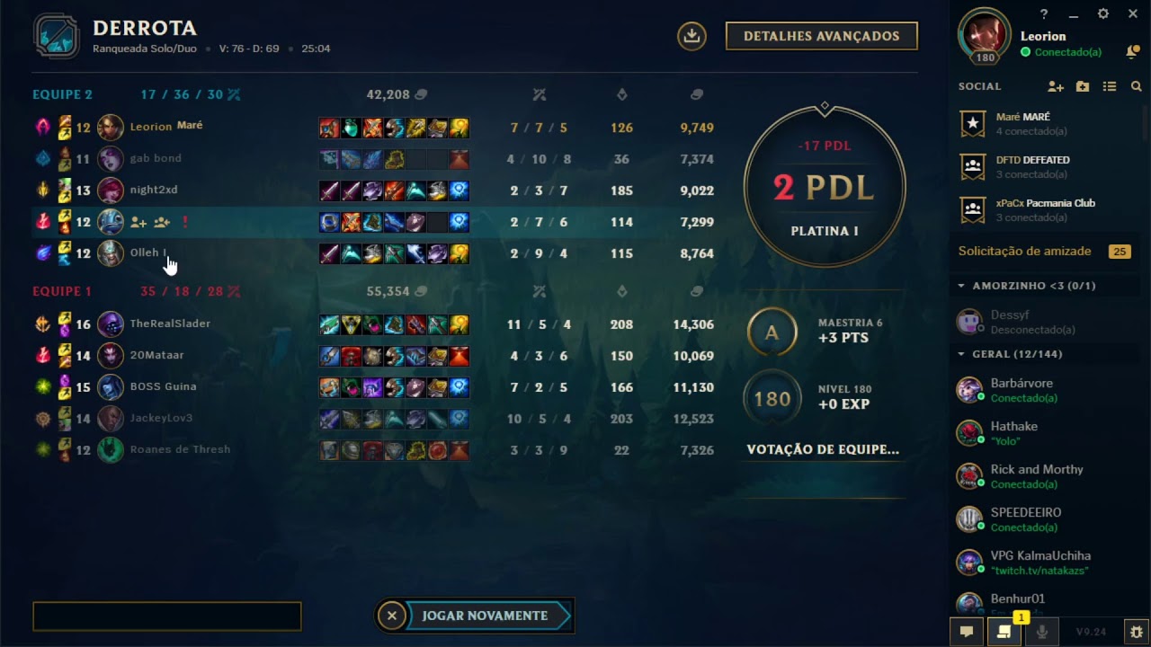 League of Legends - Plat 1 - YouTube