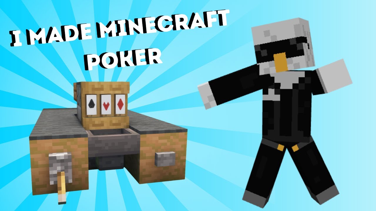 How To Play Poker In Minecraft! - YouTube