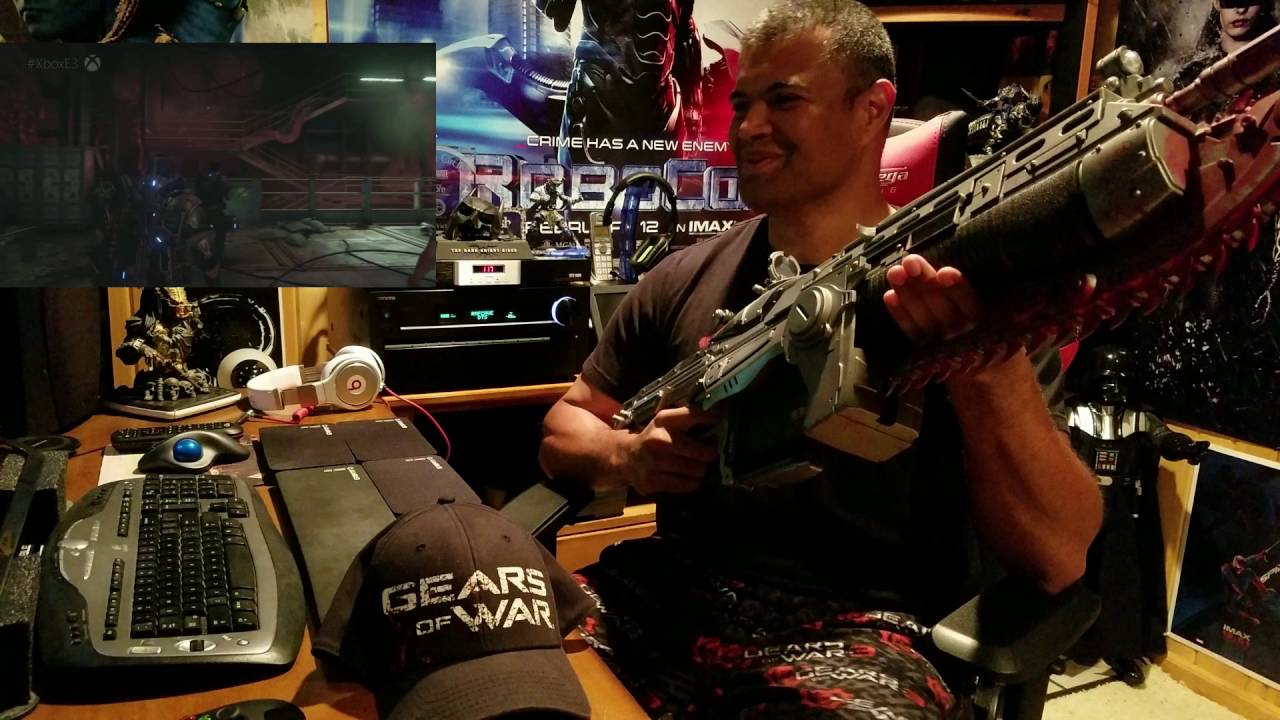 My E3 2016 Gears of War 4 Stage Demo Reaction Video - YouTube