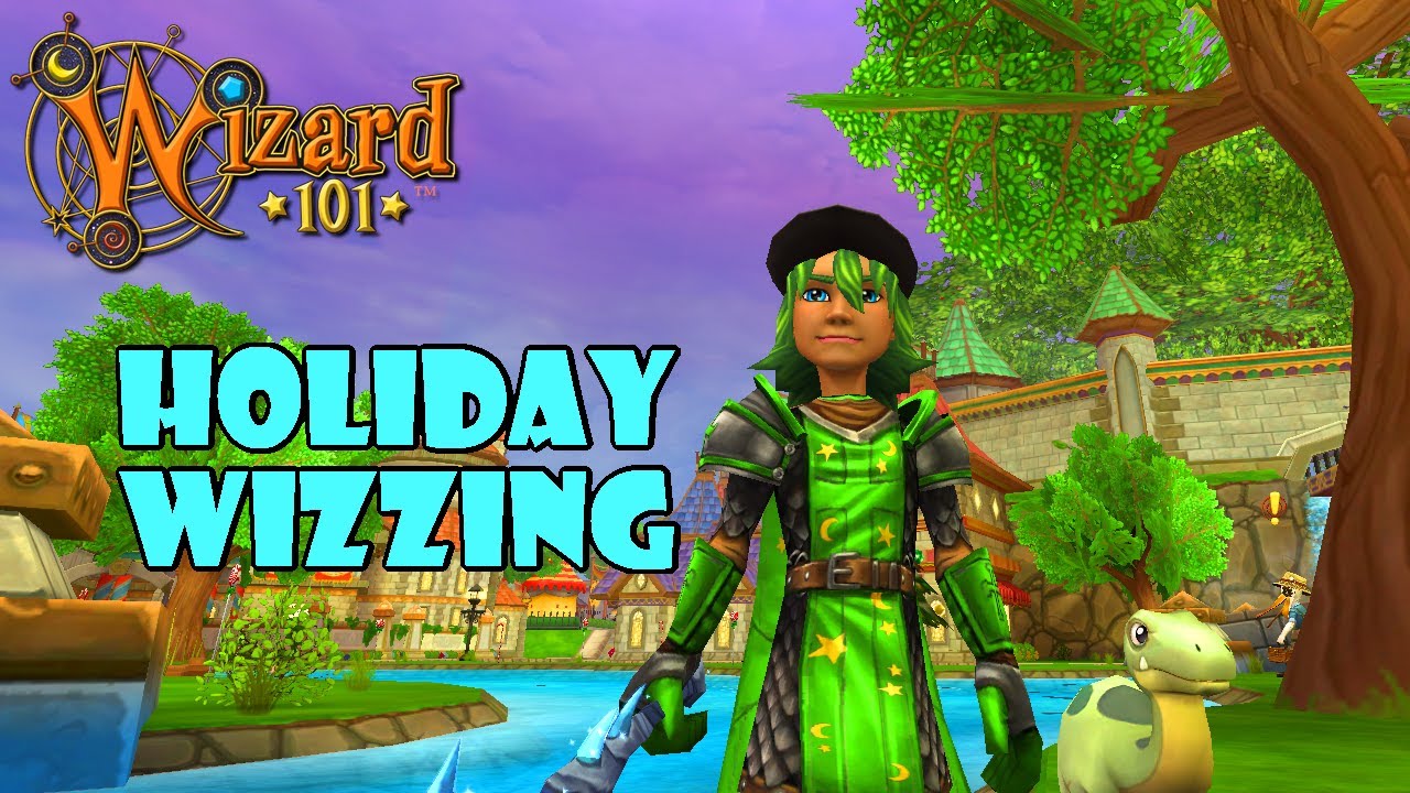 Wizard101: HOLIDAY WIZZING HITS DIFFERENT - YouTube