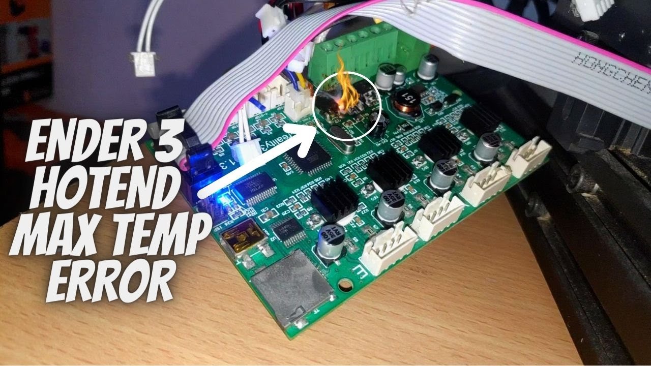 CREALITY ENDER 3 MOSFET FAILURE [தமிழ்] / HOTEND MAXIMUM TEMPERATURE ...