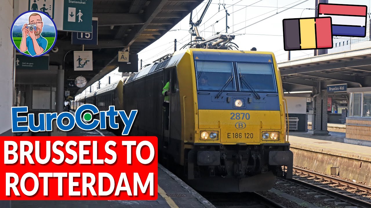 EuroCity: the 70-year-old new train route | Brussels to Rotterdam - YouTube
