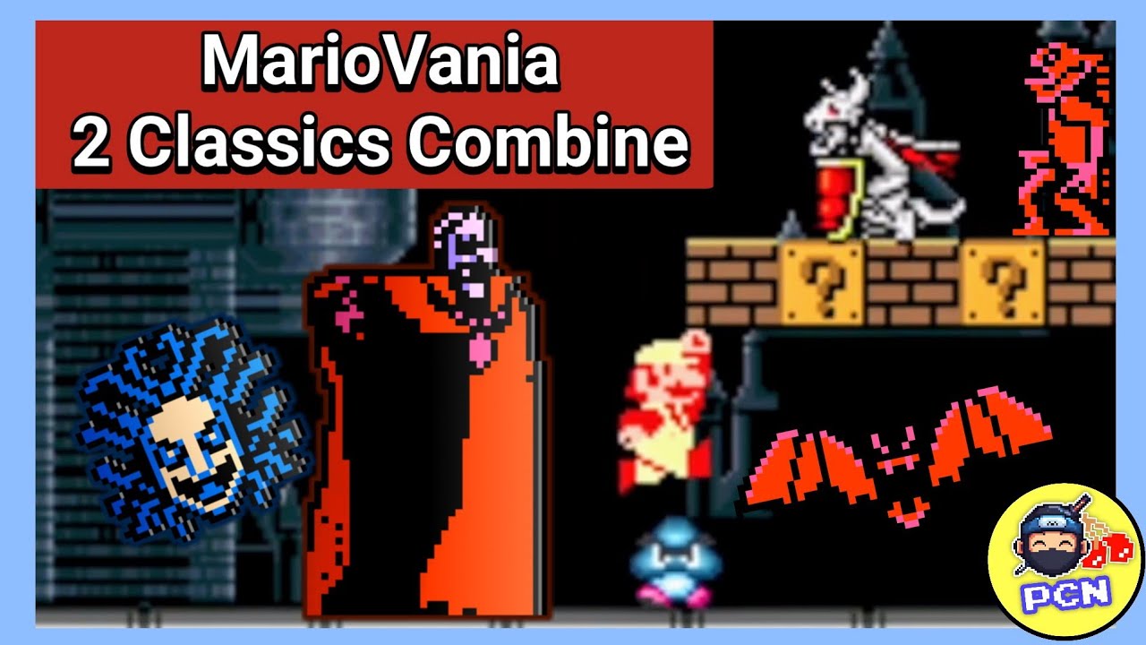 The Best Super Mario Castlevania Game You'll Ever Play! | Castlemania ...
