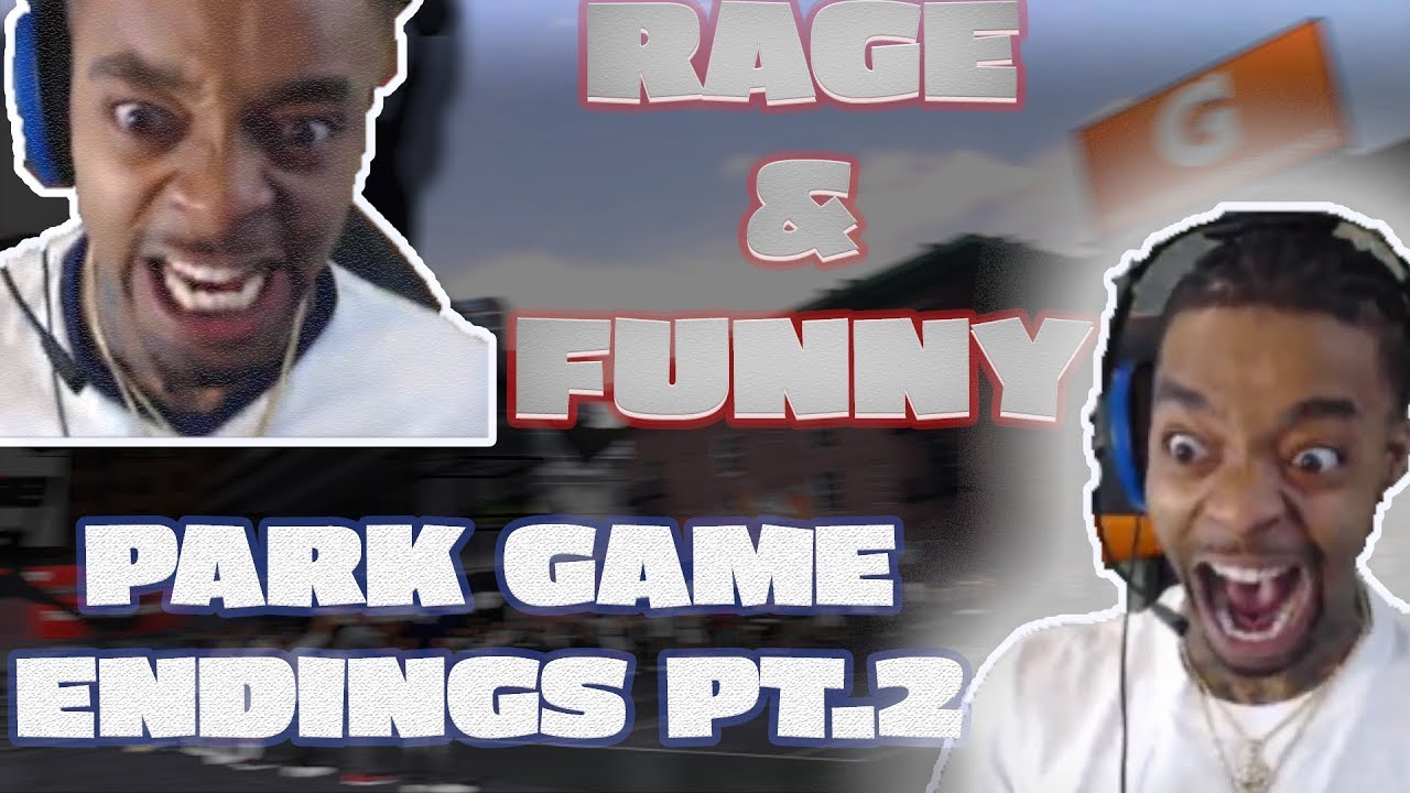 FlightReacts RAGE & FUNNY NBA 2K19 Park Game Endings 😂 Win Or Lose PT.2 ...