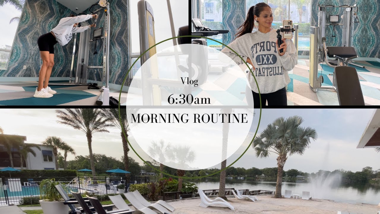 6:30AM MORNING ROUTINE BEFORE WORK- peaceful & productive, gym ...