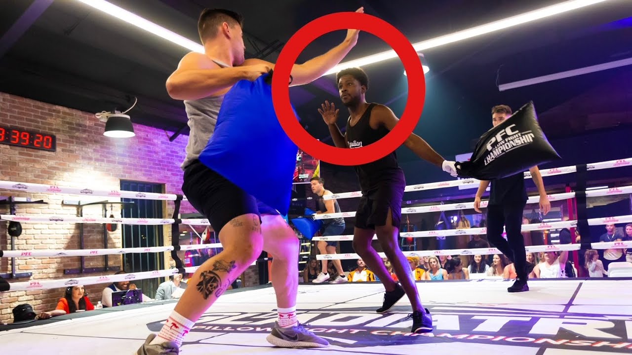 PFC Pillow Fight Championship - Tag Team Match - Full Fight - YouTube