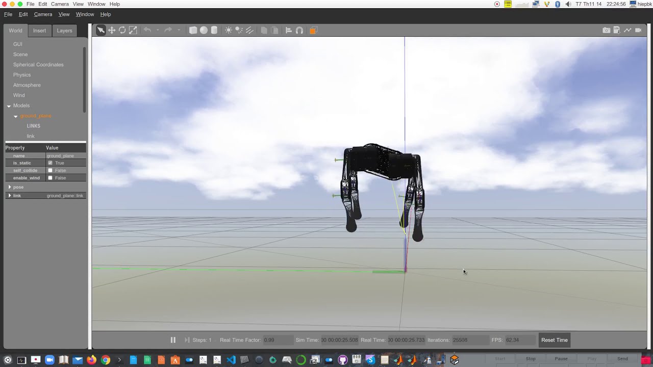 Jump Left Simple Model - YouTube