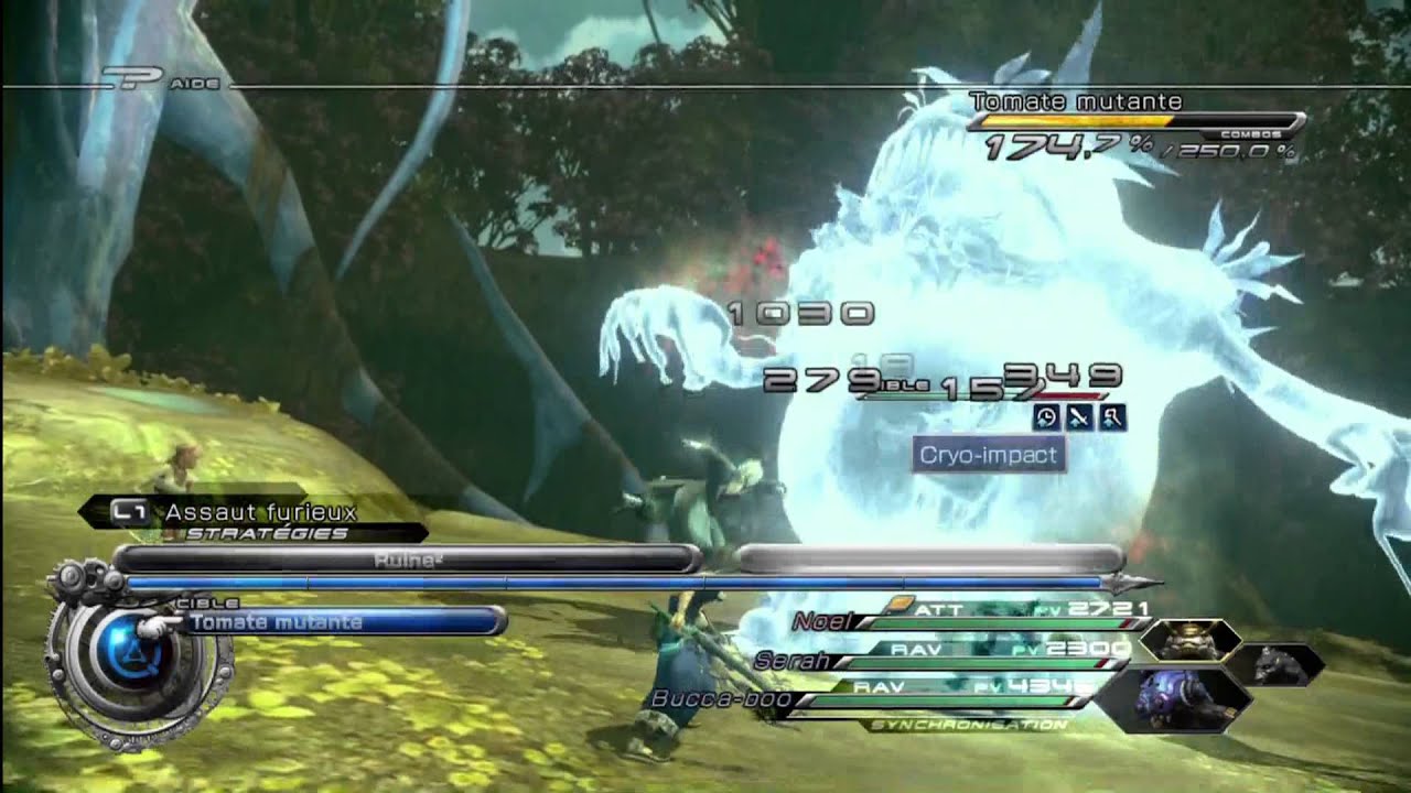 Final Fantasy XIII-2 Flan Royal Battle Boss - YouTube