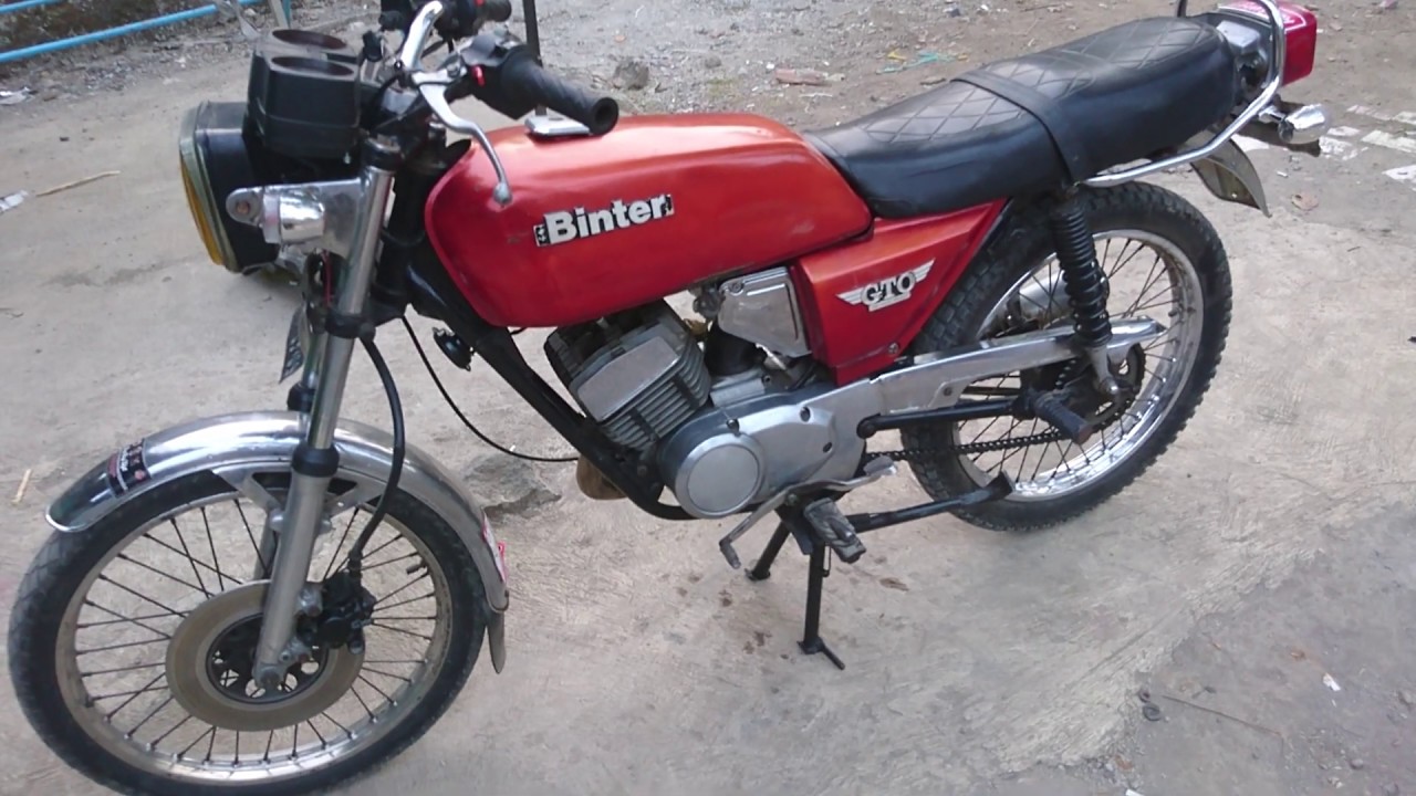 Kawasaki Binter gto 110cc tahun 81||for sale - YouTube