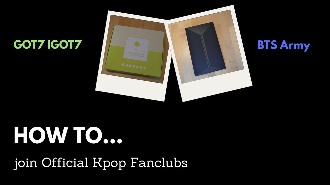 How to.... join Official Kpop Fanclubs - YouTube