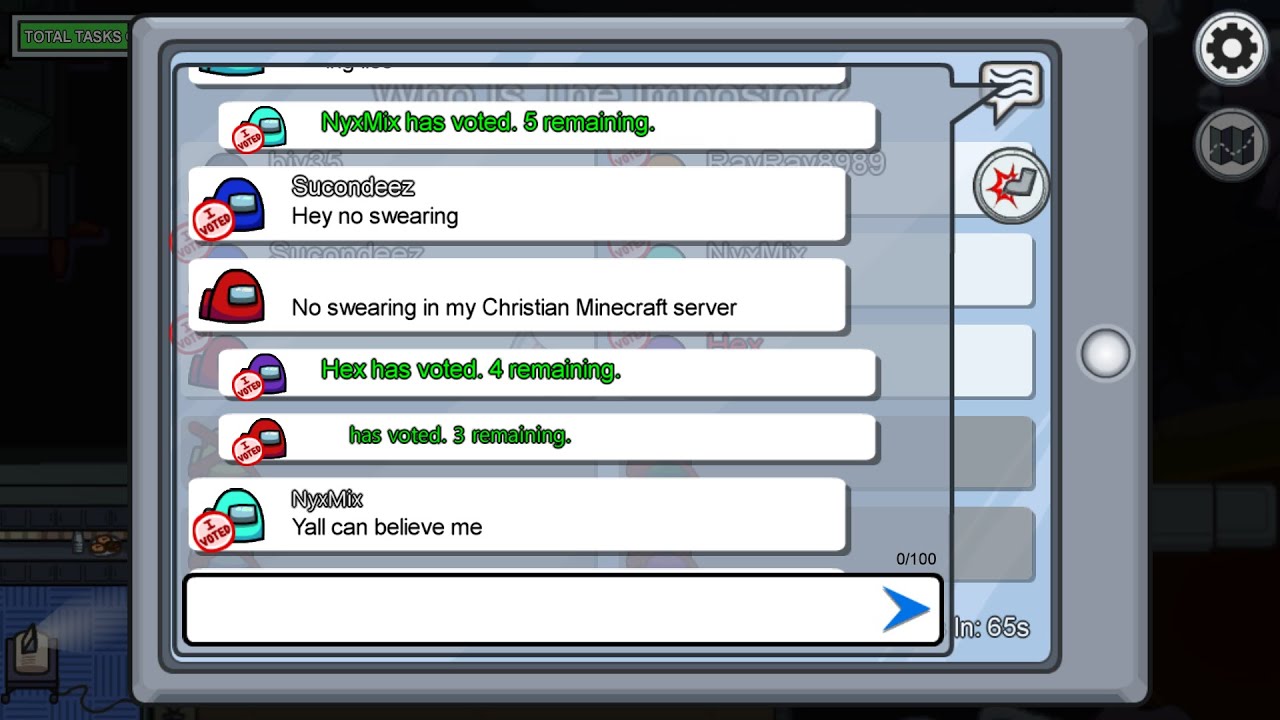 No Swearing In My Christian Minecraft Server - YouTube
