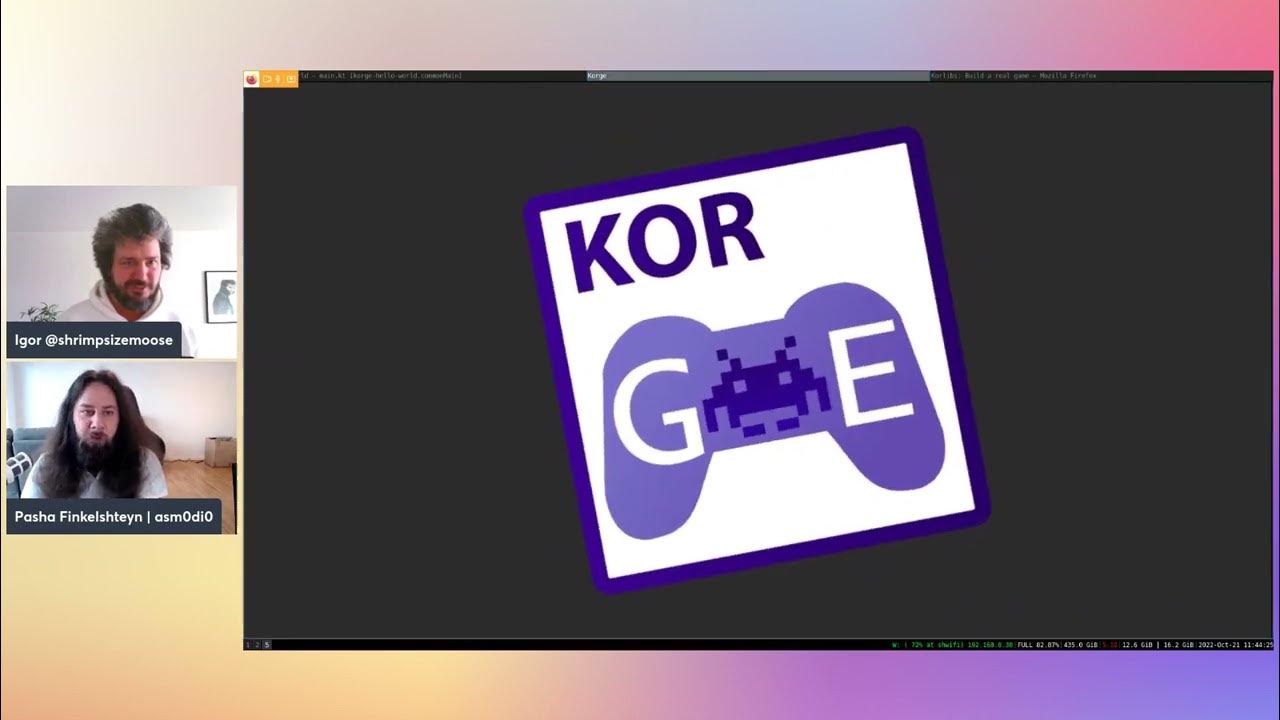 Koding in Kotlin: KorGE. Part 1: Setup, Build, and Launch - YouTube