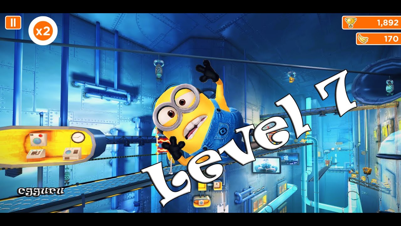 Despicable Me: Minion Rush Windows 8.1 - Level 7 Gameplay - YouTube