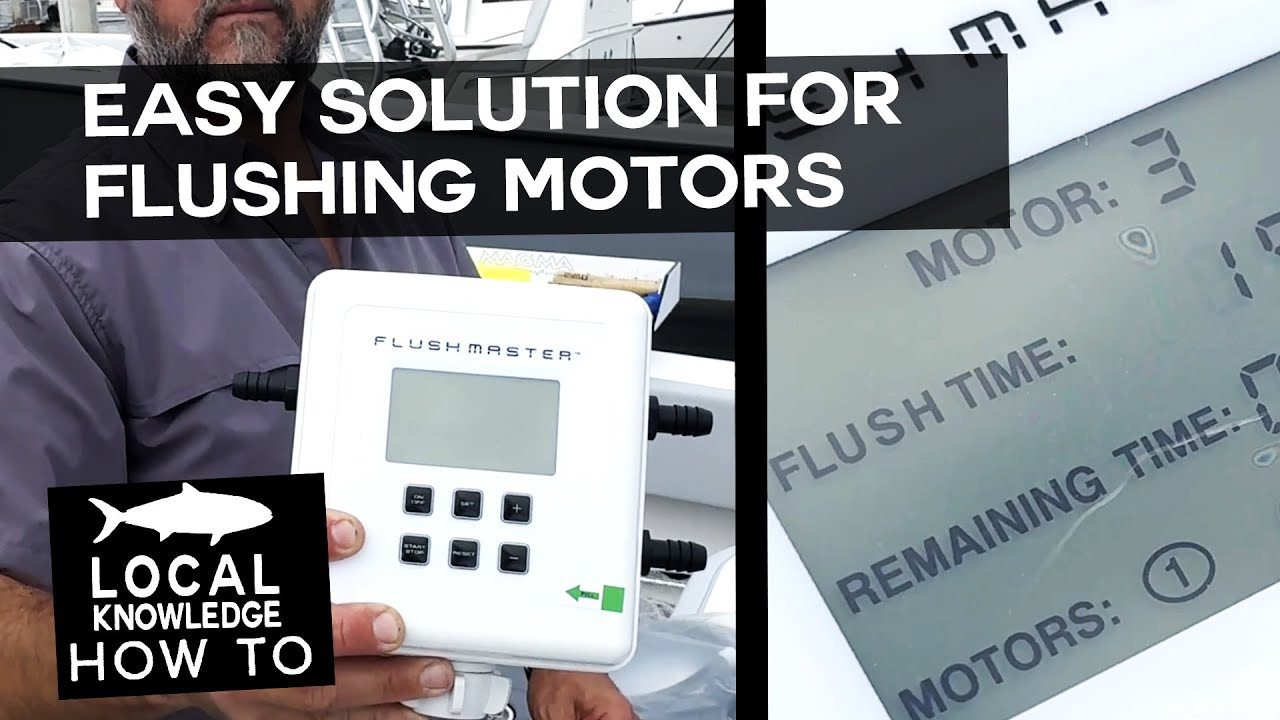Save Time Flushing Motors: Ali’s Easy Outboard Solution - YouTube