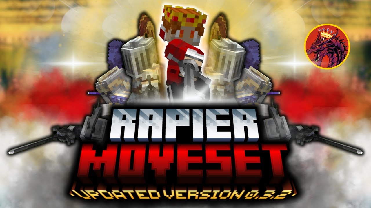 Minecraft: Epic Fight Mod | Rapier Moveset 0.3.2 Full Mod Review - YouTube