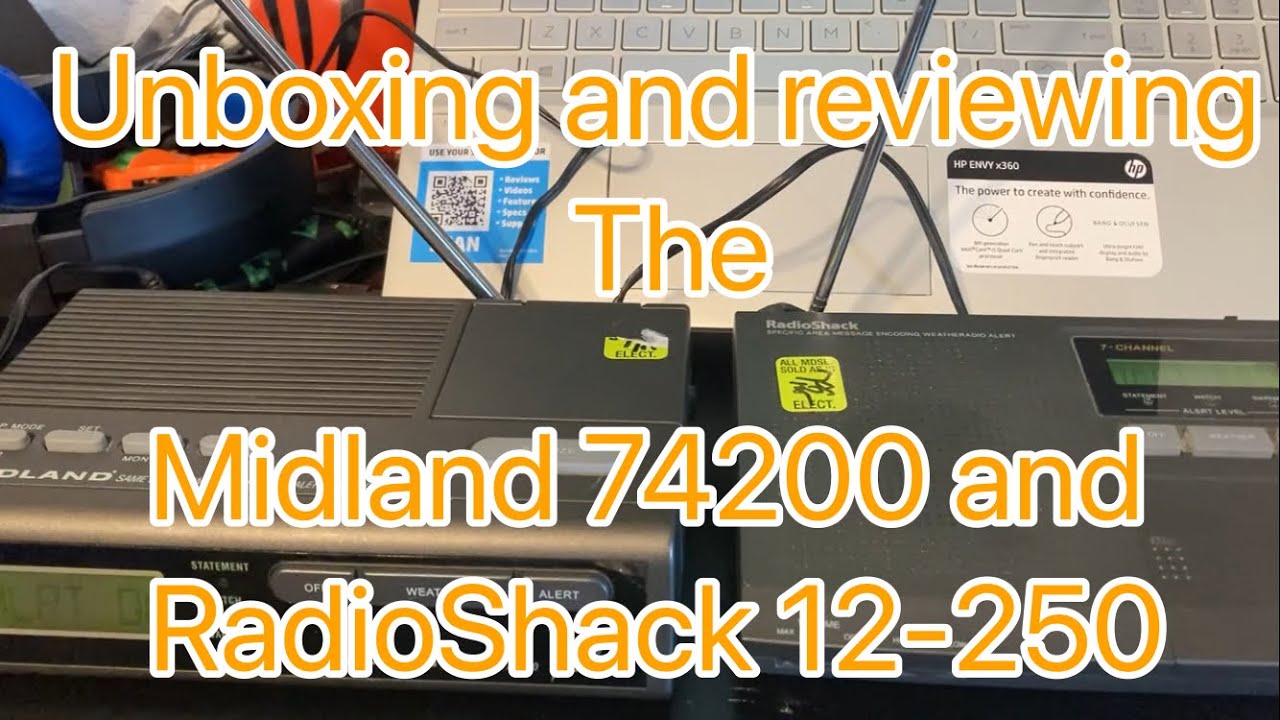 Unboxing and reviewing the Midland 74200 and the RadioShack 12-250 ...