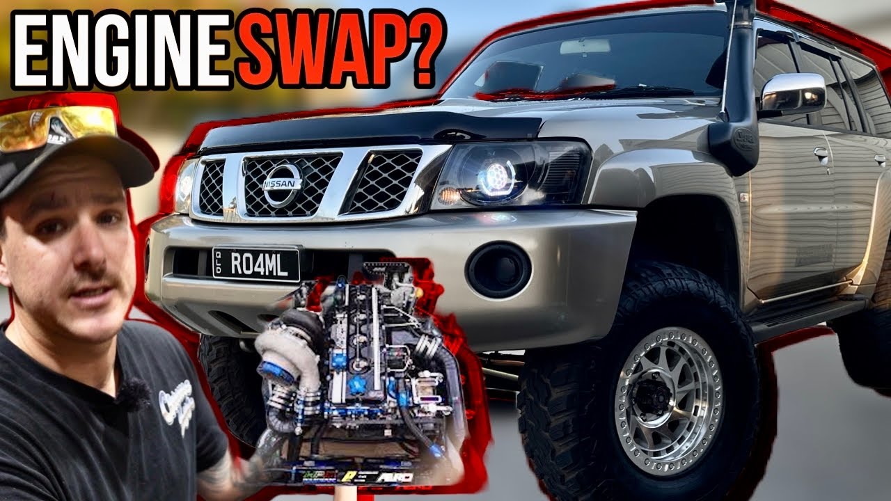 Engine Swapping The PATROL?? SAS Budget Rig?? Re-Painting Bogan Bus ...
