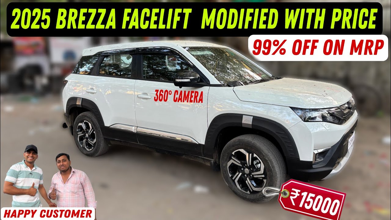 2025 Brezza Facelift Modification Brezza Lxi Base To Top Modified ...