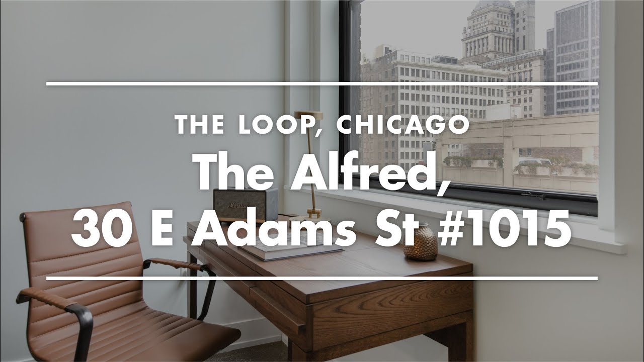 Chicago Apartment Tour | The Alfred Furnished One-Bedroom Rental in The ...