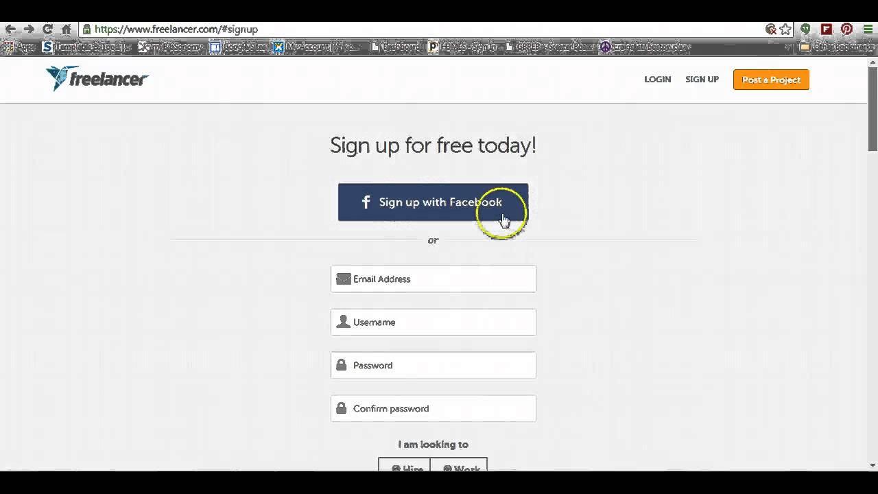 How To Sign Up For Freelancer.com - YouTube